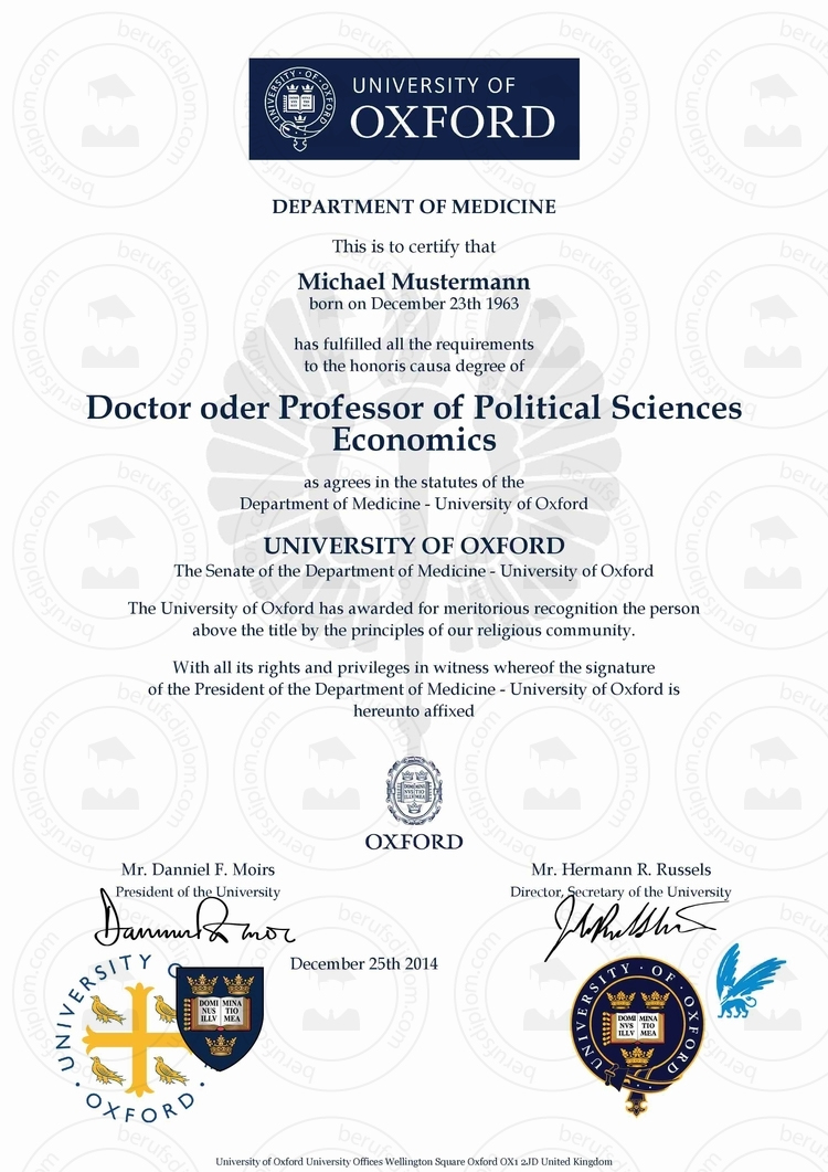 Buy Doctor Diploma Online - Doctor Diploma for Sale